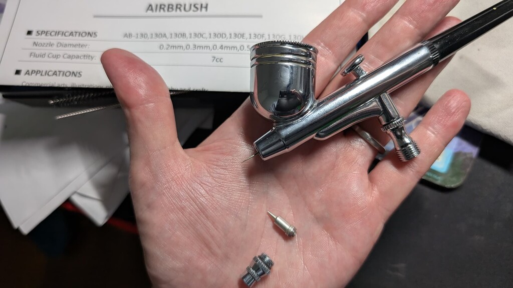 Spares for Royalmax(?) Airbrush - Painting and airbrushing - Finescale Modeler Forum