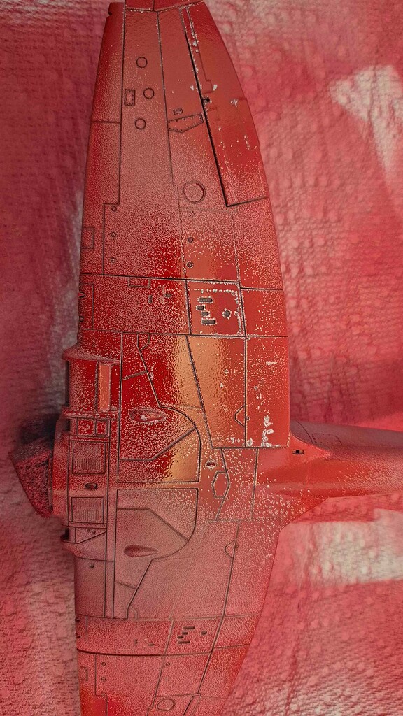 Tamyia spray paint over Mr Hobby Aqueous -- bad reaction? - Painting ...