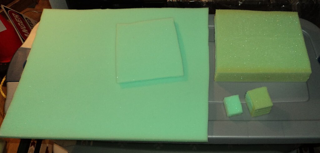 JOANN's green foam. Perfect for packing models! - General Modeling ...