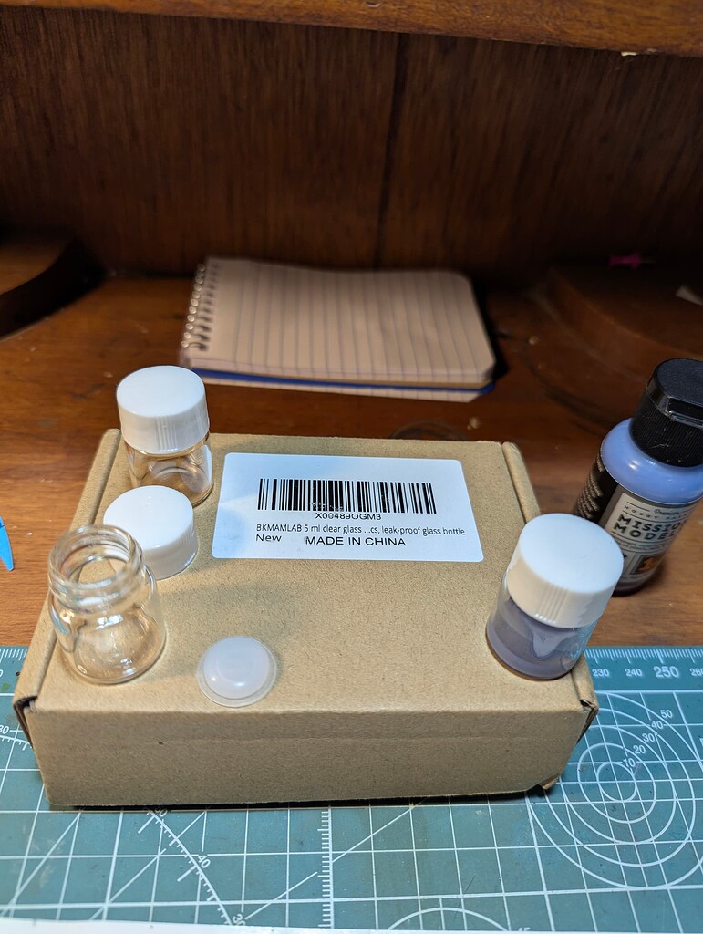 Really nice small paint mixing vials - General Modeling Discussion ...