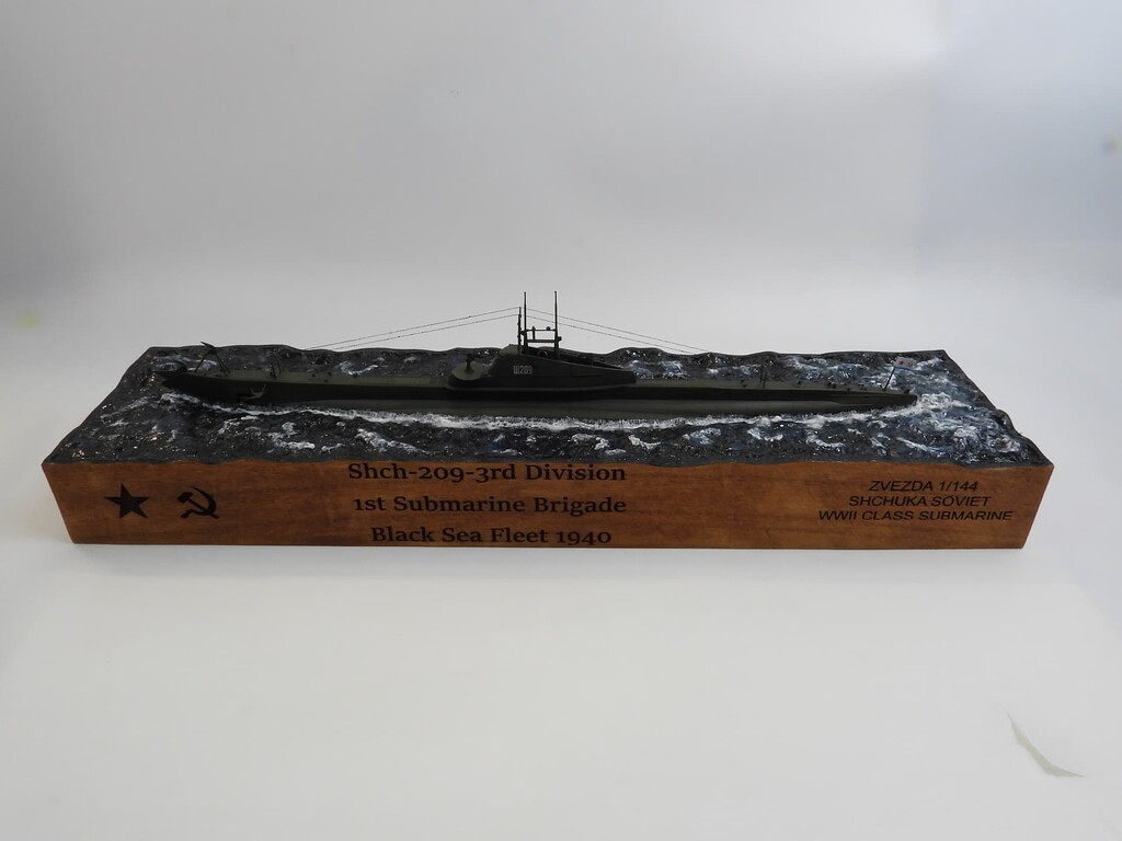 1/144 Zvezda WWII Soviet Shchuka Class Submarine - Ships - Finescale Modeler Forum