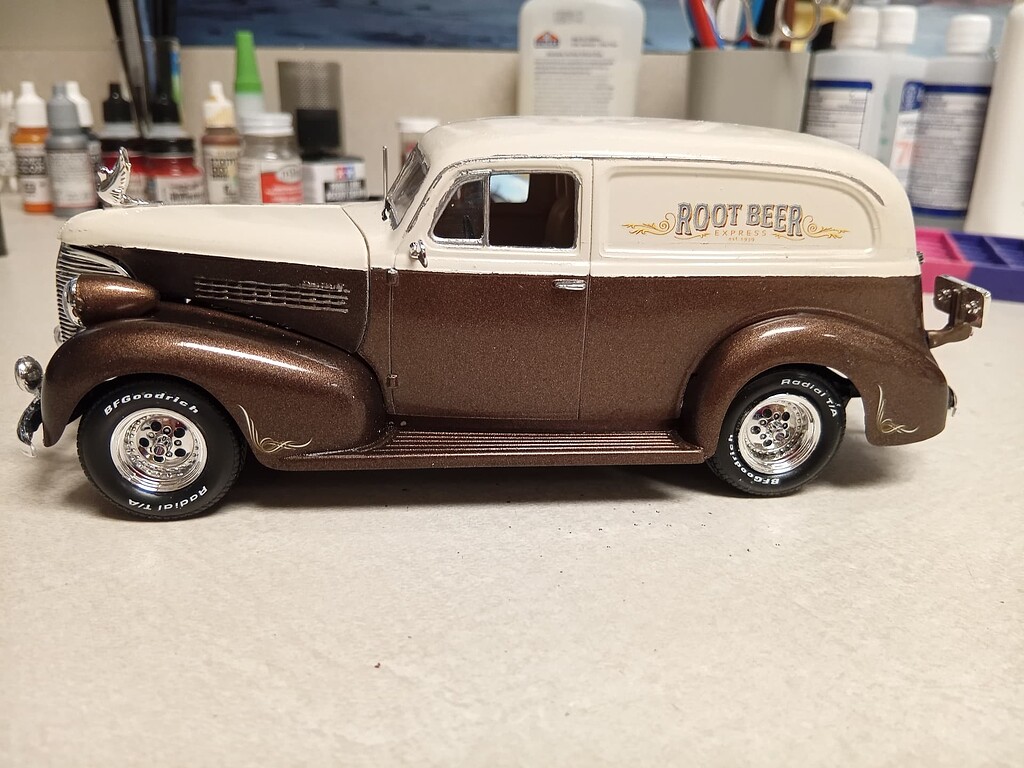 Revell '39 Chevy Delivery Van - Autos - Finescale Modeler Forum