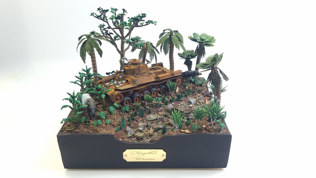 1/35 Tamiya Chi-Ha "Abandoned Warrior" - Dioramas - Finescale Modeler Forum