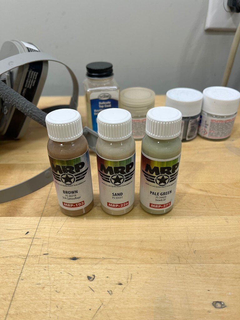 MRP paints, ready straight out of the bottle - General Modeling ...