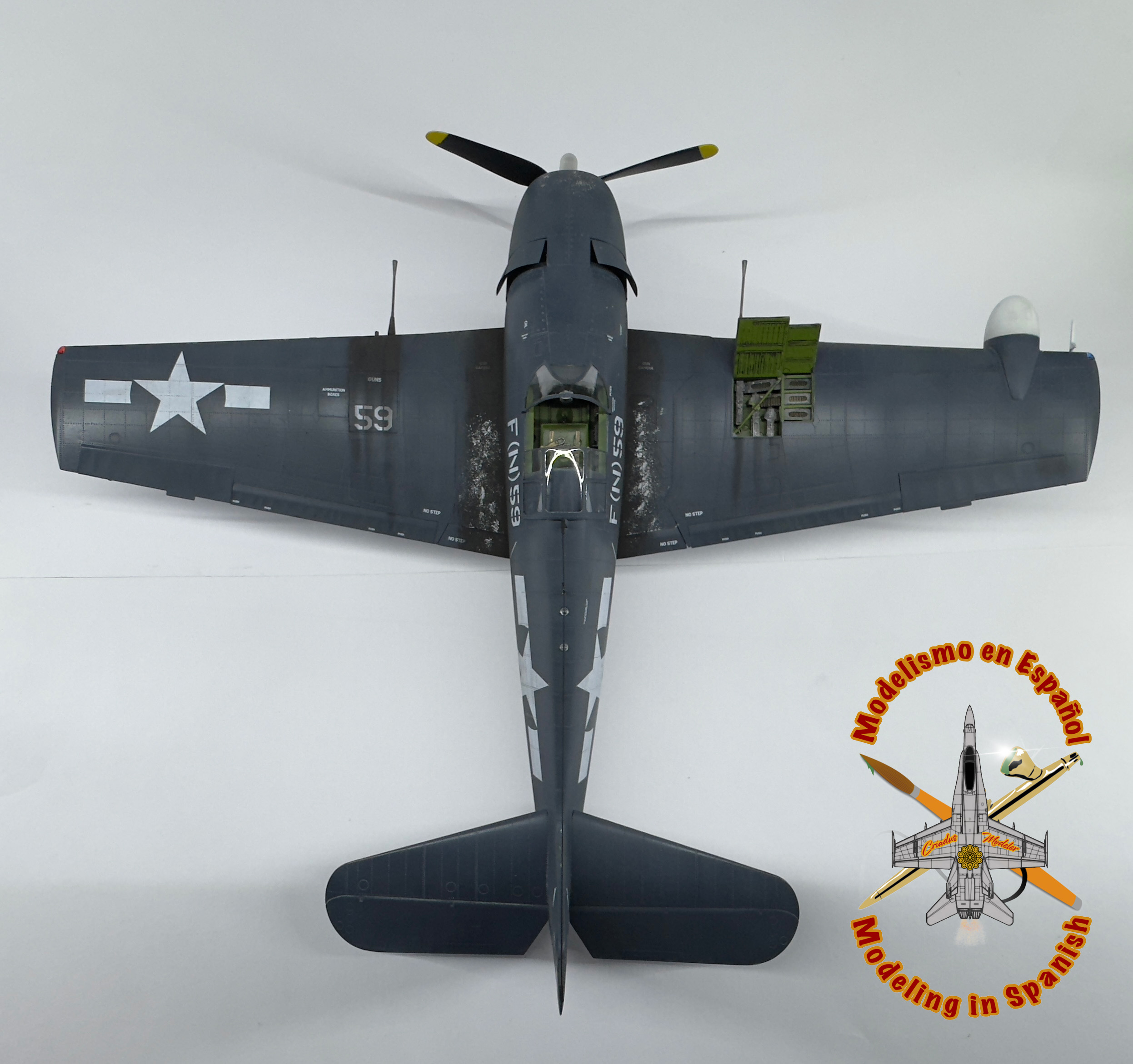 Grumman F6F-5N Hellcat Night Fighter of the US Navy - Aircraft ...