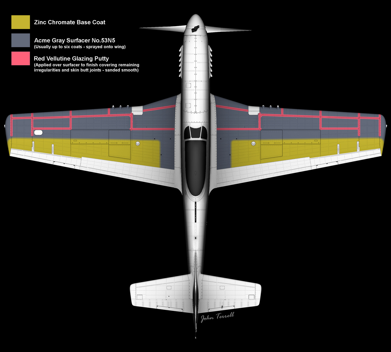 P-51D wing color NMF - General Discussion - Finescale Modeler Forum