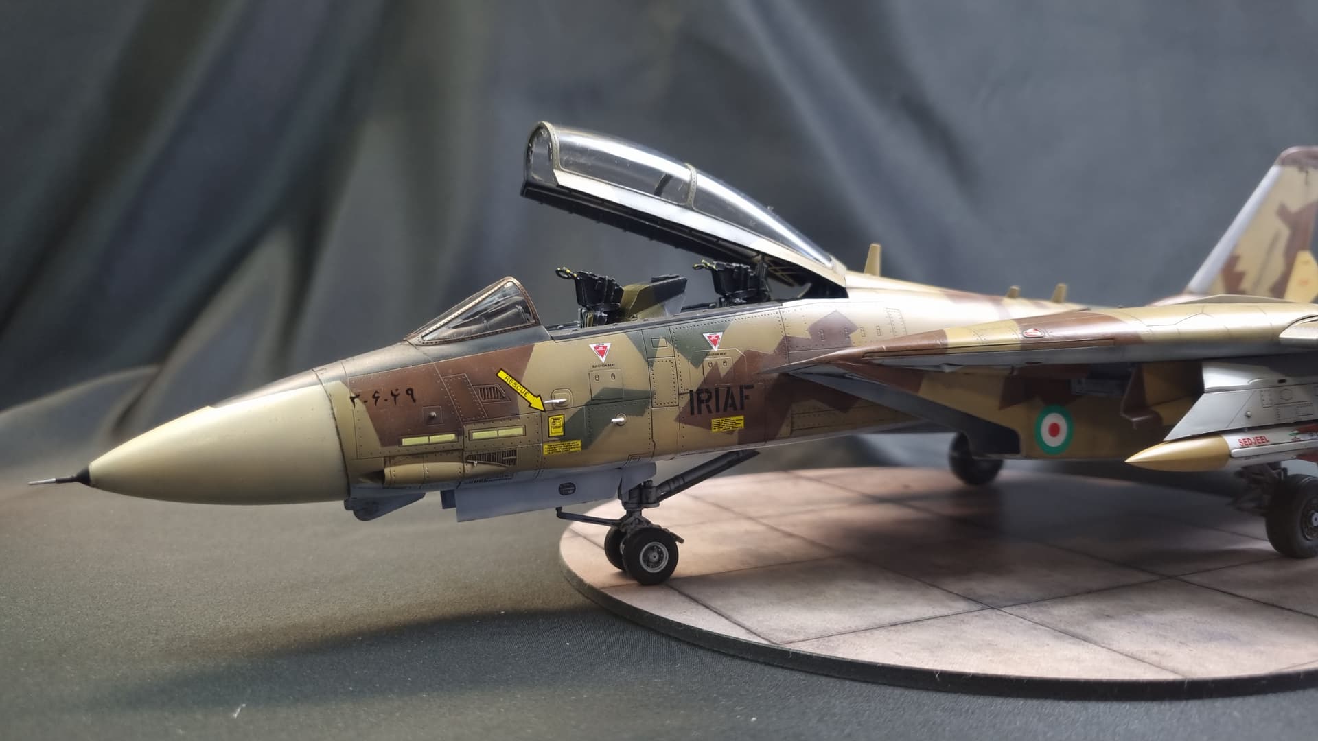 Hobby Boss 1/48 IRIAF F-14A - Aircraft - Finescale Modeler Forum