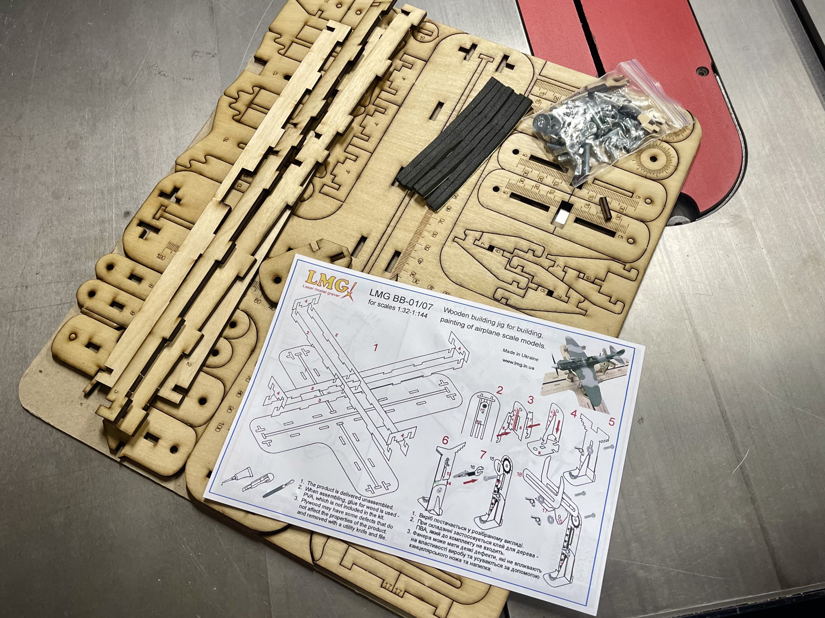 Building Jig Berth 1/72 & 48 scale Aircraft - Tools - Finescale Modeler ...