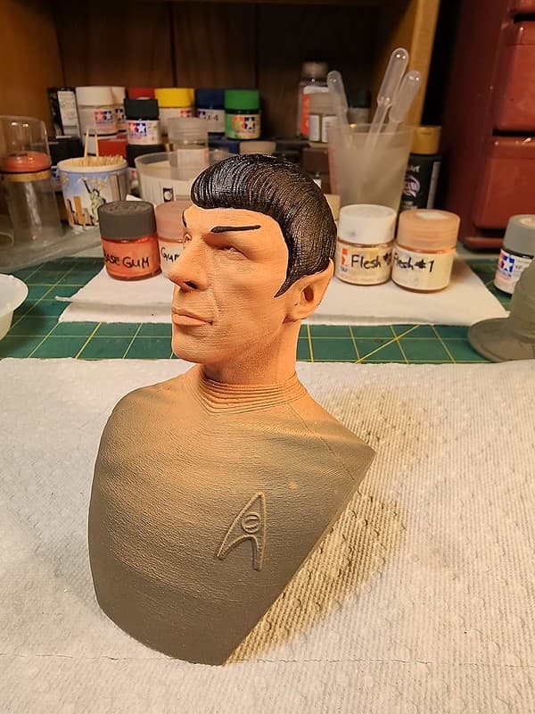 Mr. Spock-Live Long and Prosper - Science Fiction - Finescale Modeler Forum