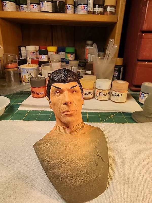 Mr. Spock-Live Long and Prosper - Science Fiction - Finescale Modeler Forum