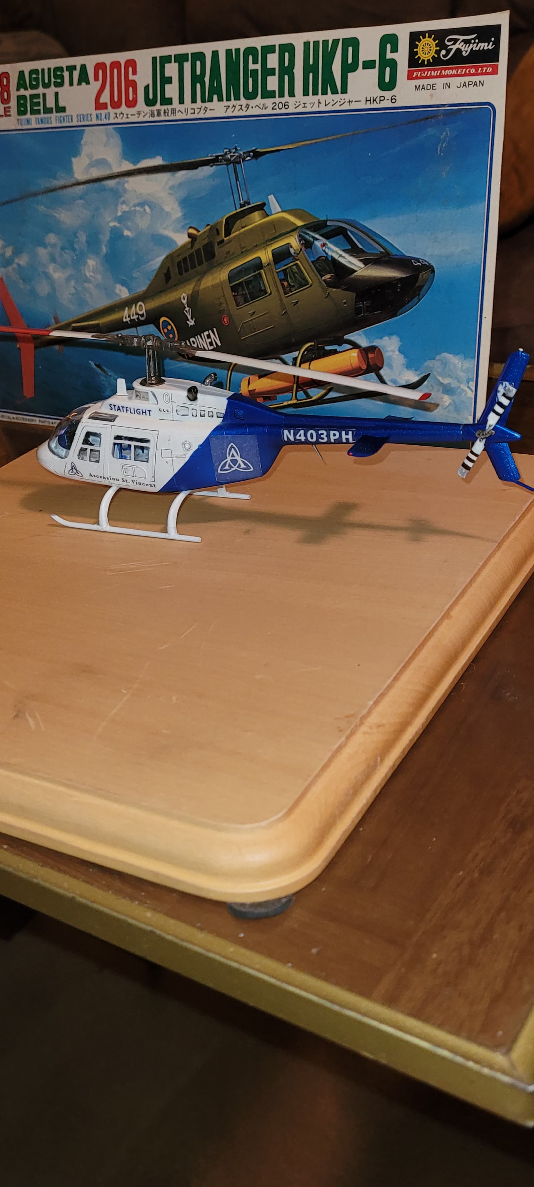 Fujimi 1/48 Bell Jet Ranger - Aircraft - Finescale Modeler Forum