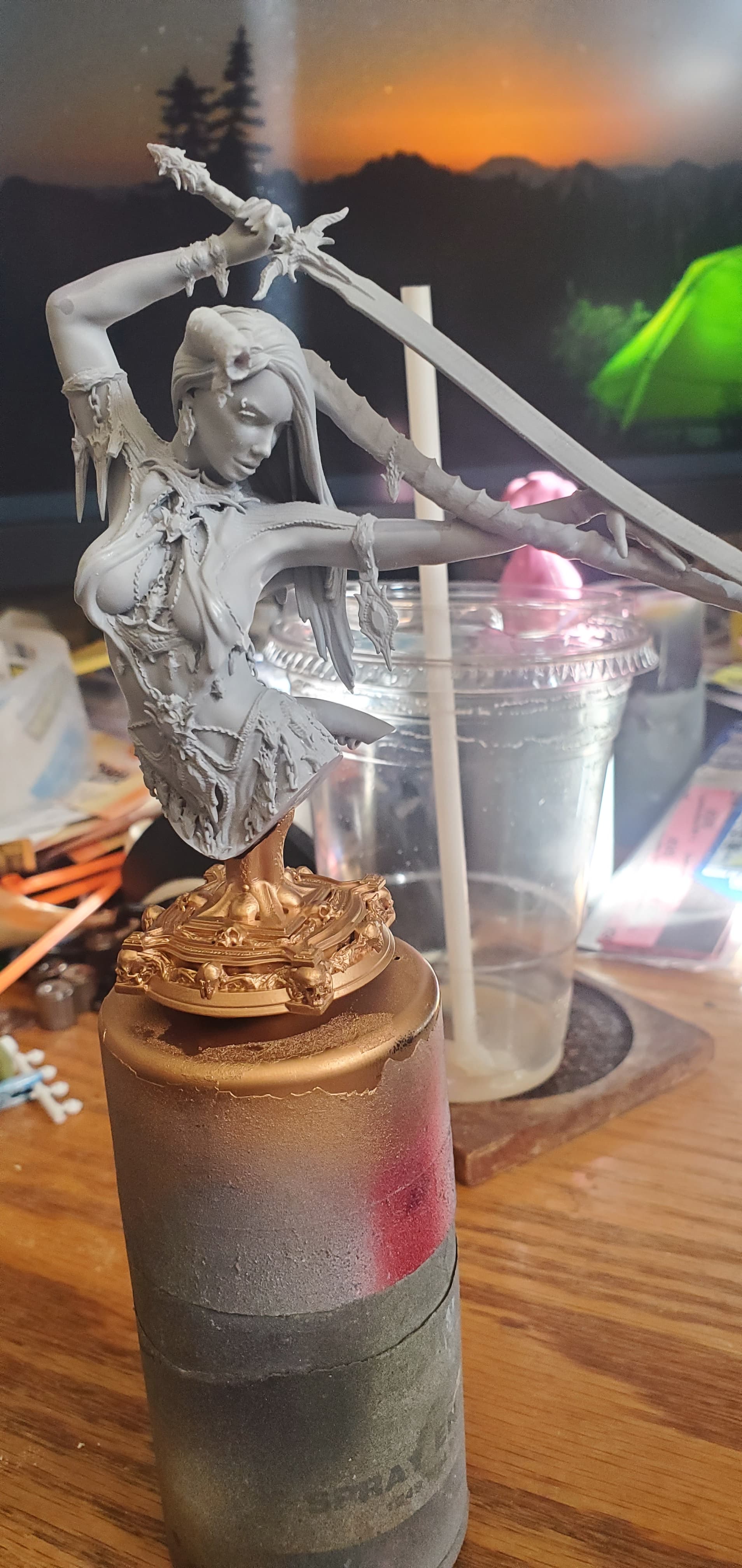 Demon Lamashtu Bust WIP - Figures and Misc. - Finescale Modeler Forum