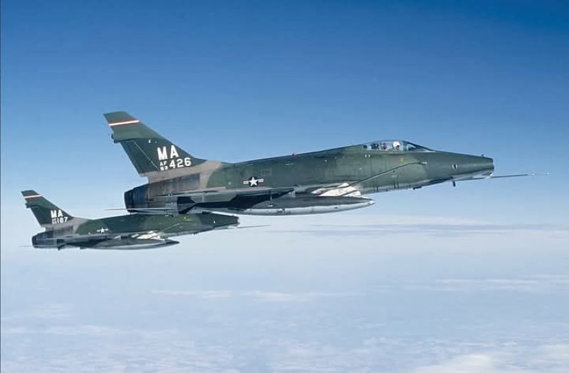 F-100D Super Sabre-MA ANG 1971-1979-1/72 ESCI - Aircraft - Finescale ...