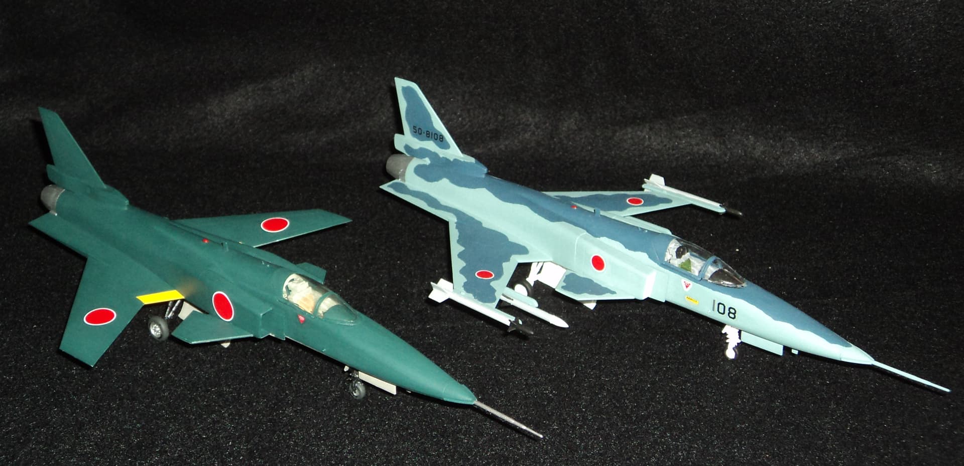 Grumman X-29 painted in Japanese retro WW2 Kyushu J7W Shinden colors ...