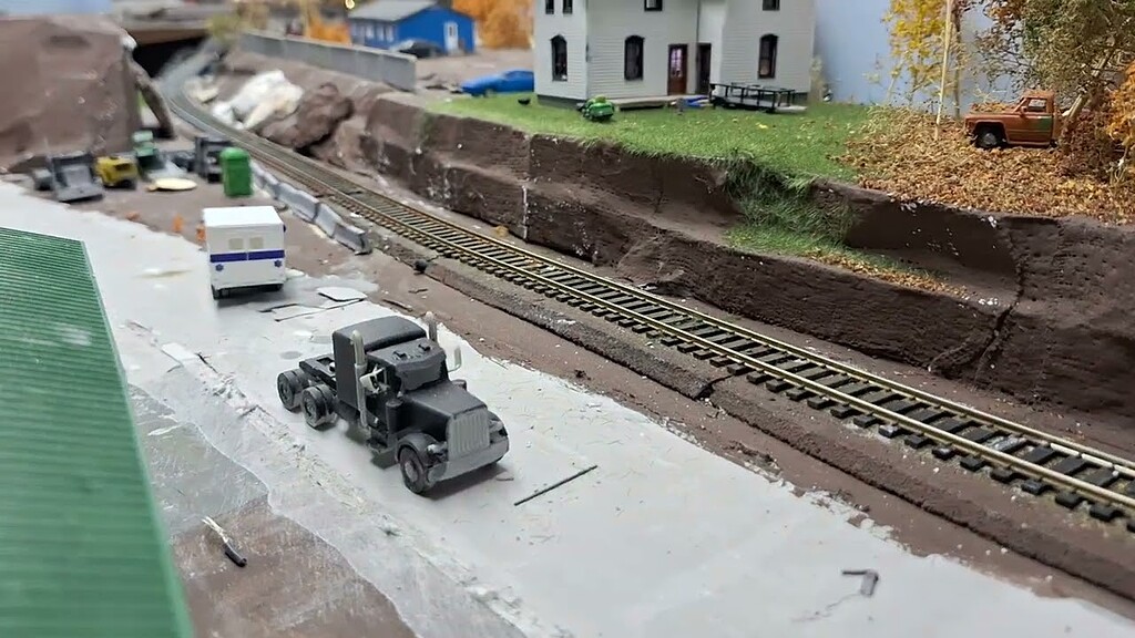 "Drone" video of my Wheeling and lake Erie layout - Model Railroader - Trains.com Forums