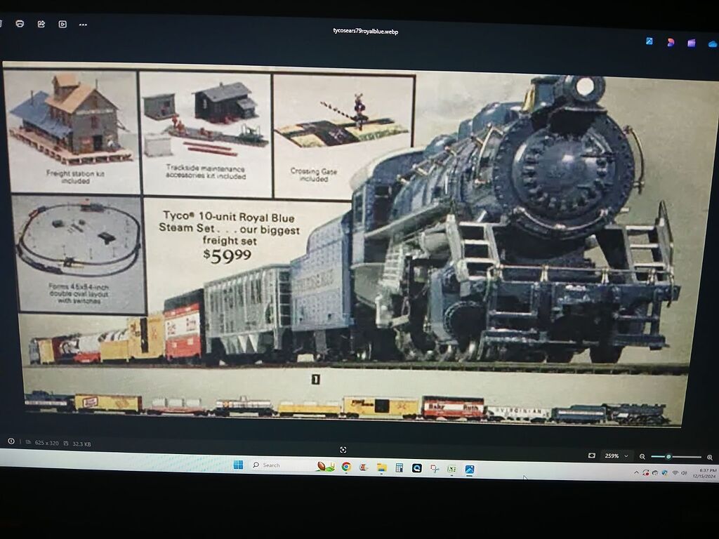 1979 HO Royal Blue Train Set Appraisal Help - General Discussion (Model ...