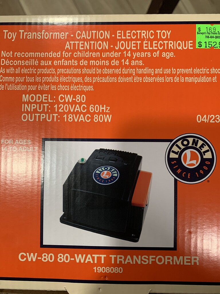 CW-80 transformer layout size can it run - Classic Toy Trains Forum ...