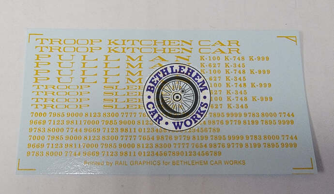Looking for HO Pullman Troop sleeper decals - Model Railroader - Trains ...