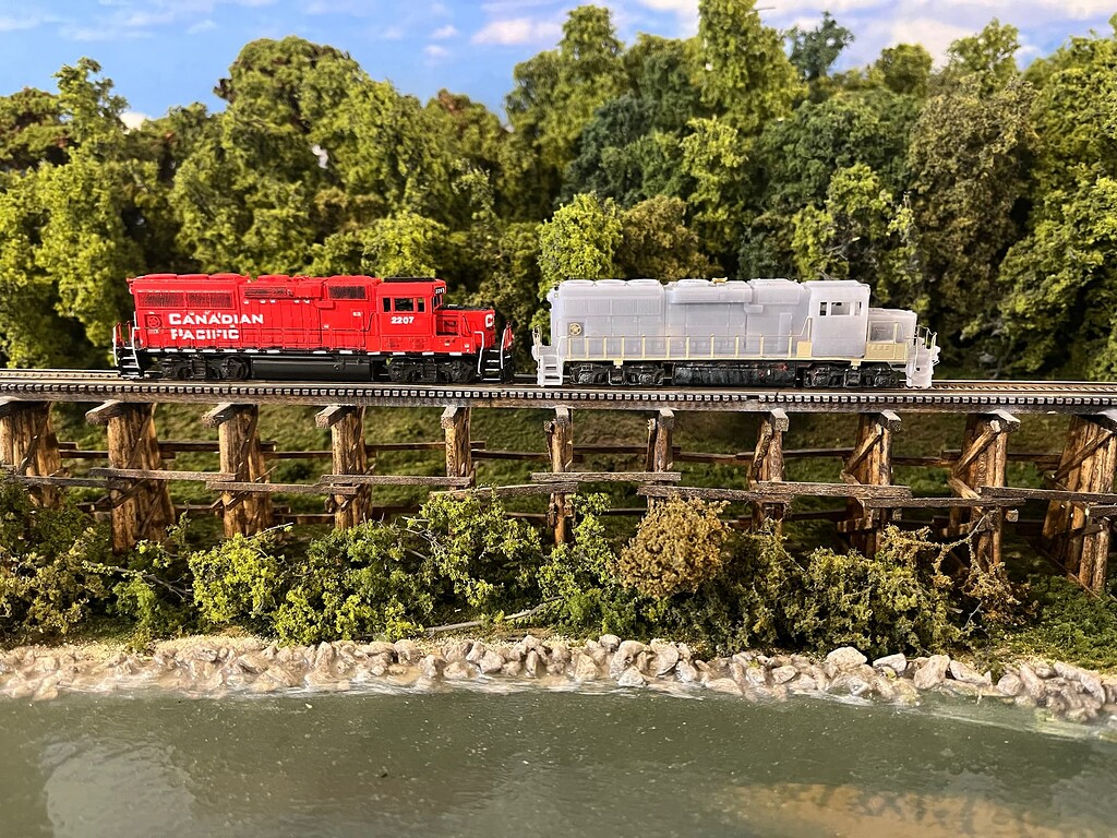 Progress on the New-Can models GP20ECO's - Model Railroader - Trains ...