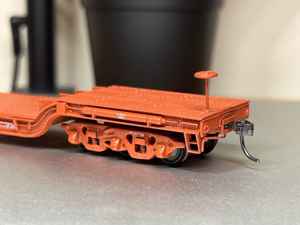 Giving a Red Ball 50' Depressed Flat Car a New Life - General - Trains ...