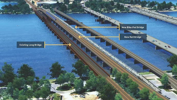 Long Bridge project over Potomac begining soon - Trains Magazine ...