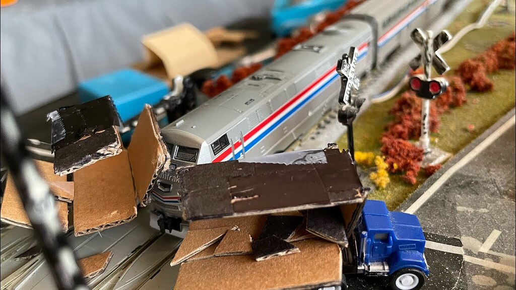 Amtrak Train Hits Truck - Model Railroader - Trains.com Forums