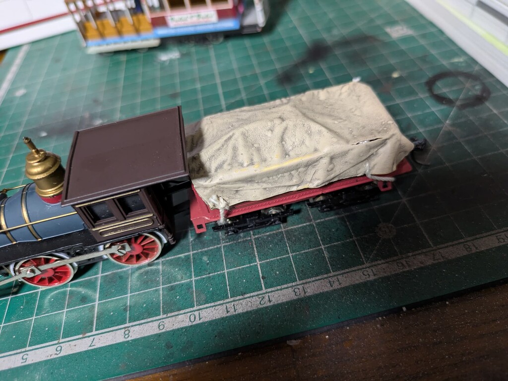 Replacing the tender motor cover on bachmann's american 4-4-0 - General Discussion (Model ...