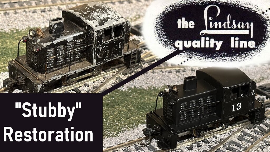 Restoring the "Stubby" switcher by Lindsay - General Discussion (Model Railroader) - Trains.com ...