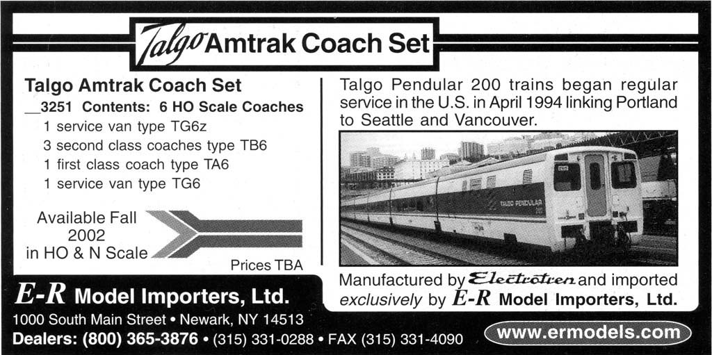 TALGO - General Discussion (Model Railroader) - Trains.com Forums