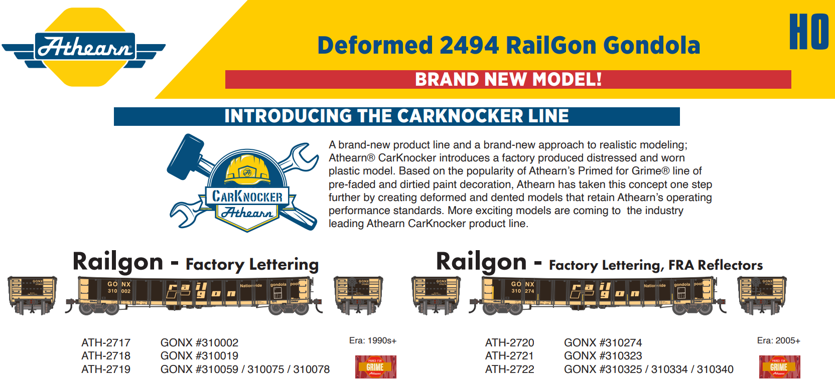 Athearn CarKnocker Line Railgon Gondola - Model Railroader - Trains.com ...