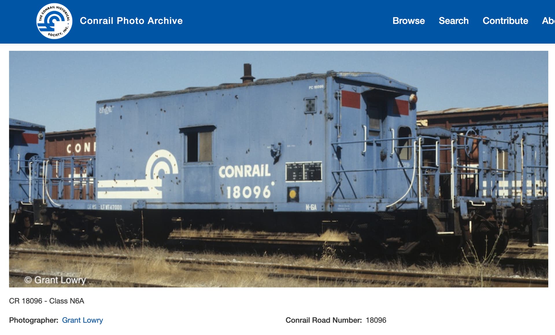 Requesting help identifying 1980's Conrail Transfer Caboose - Prototype information for the ...