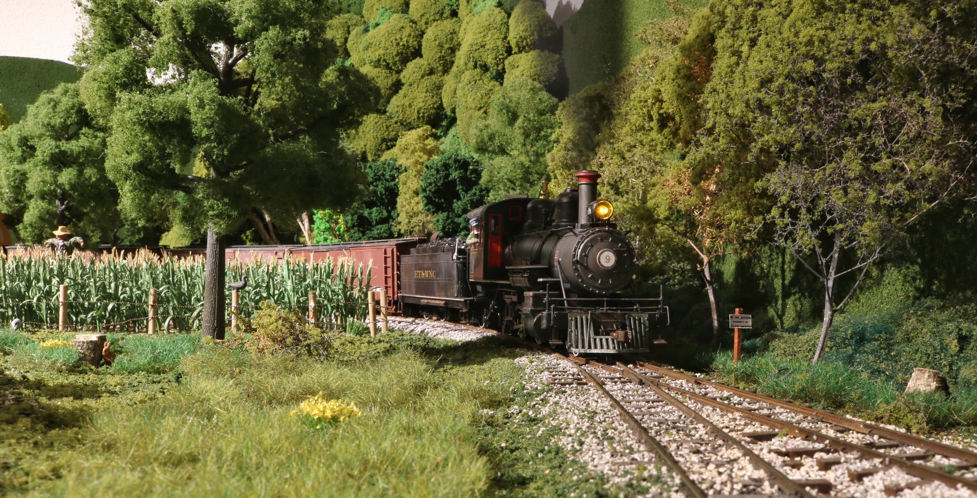 ET&WNC (Tweetsie) branch line in On30 - Model Railroader - Trains.com ...