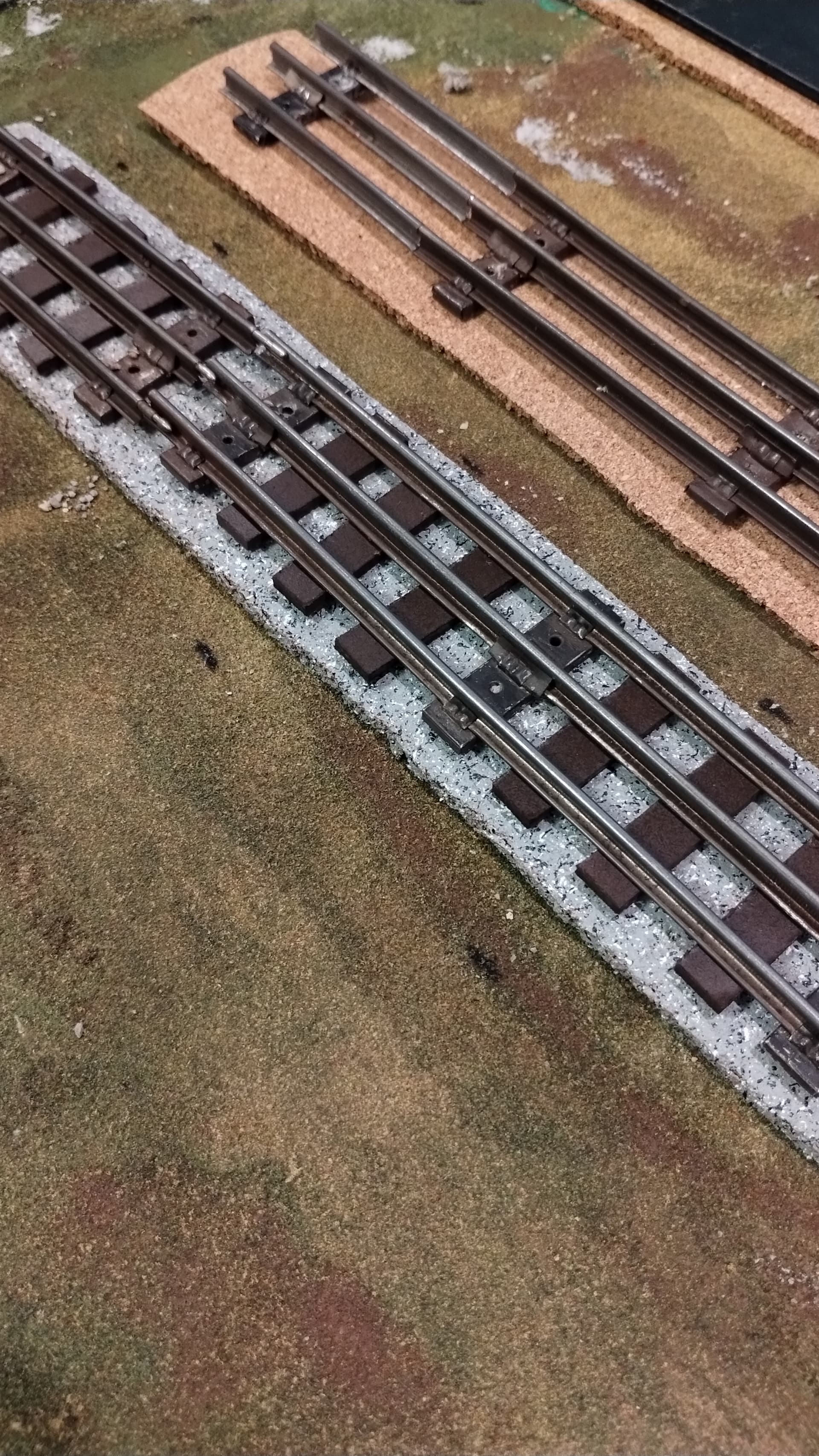 Stone fleck spray paint looks great! - Classic Toy Trains Forum ...