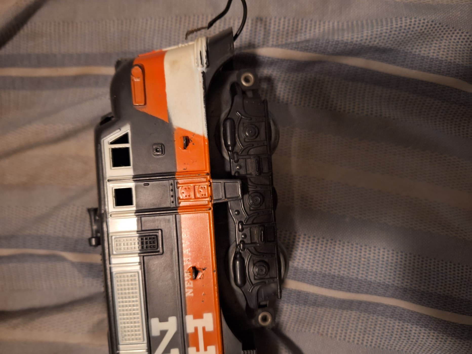 Trying to find Unusual Marx O-Gauge Train Track w/ Plastic Roadbed ...