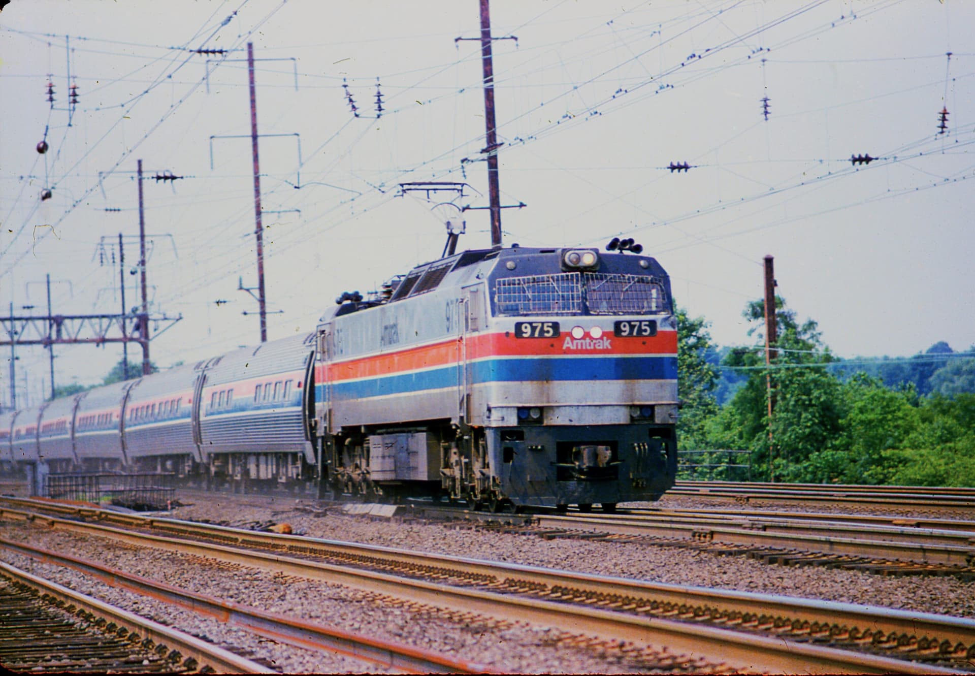 Early Amtrak on the NEC in New Jersey - Classic Trains General ...