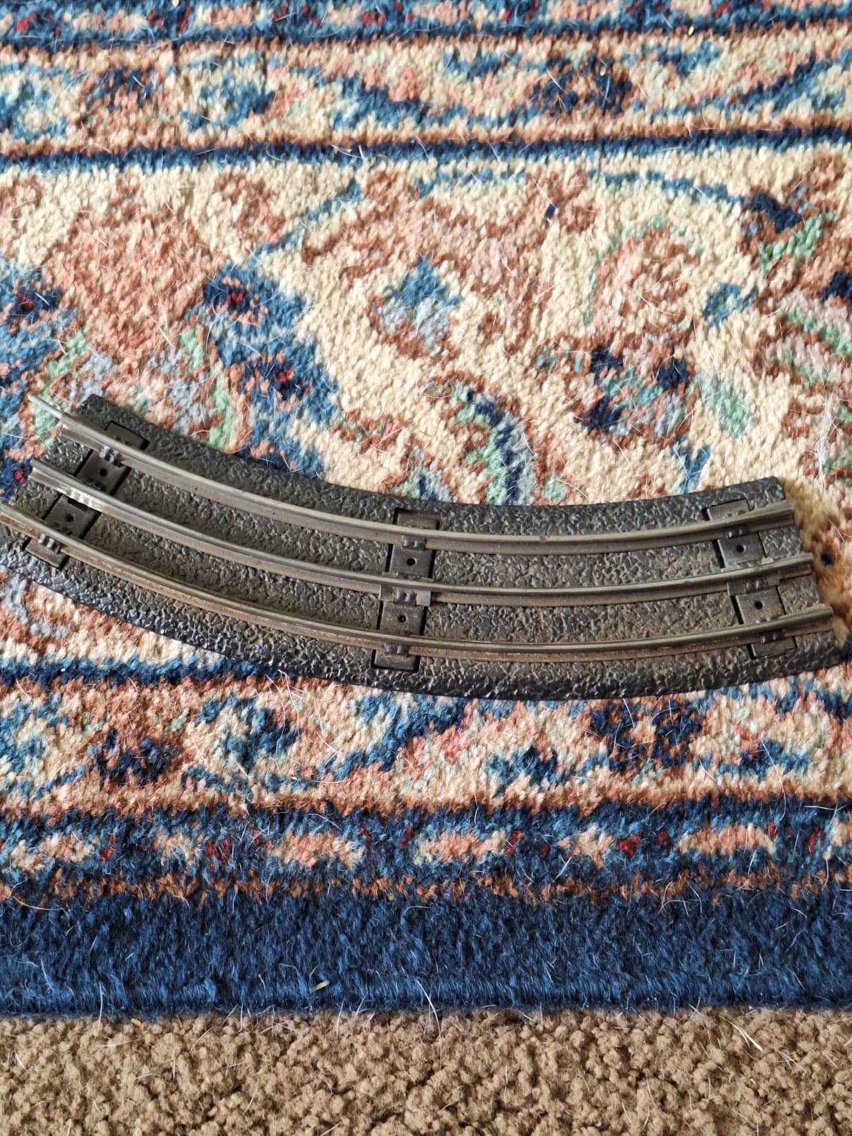 Trying to find Unusual Marx O-Gauge Train Track w/ Plastic Roadbed ...