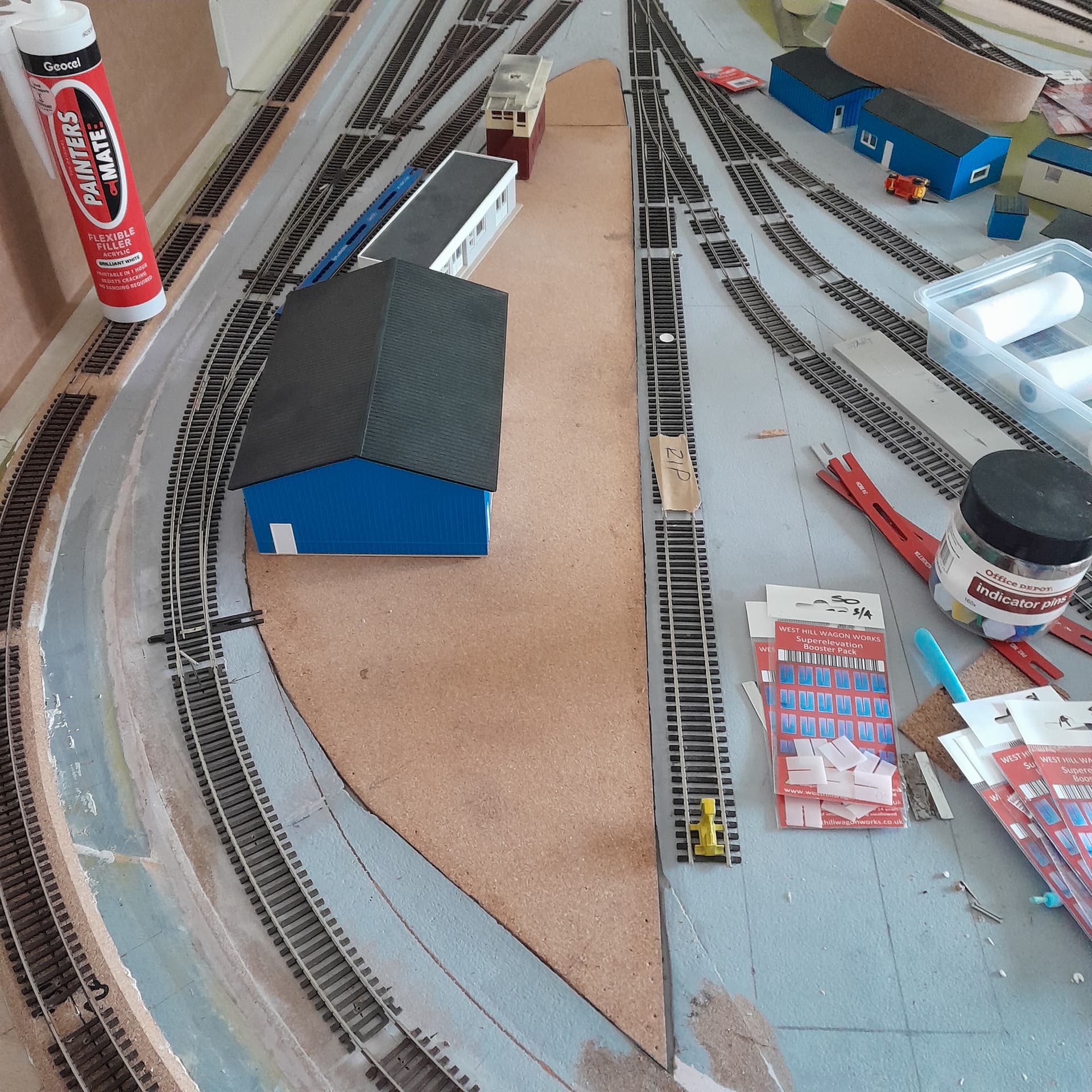 Railyards, Ballast for Sidings & Access Tracks, also Asphalt & Concrete areas - adjacent to ...